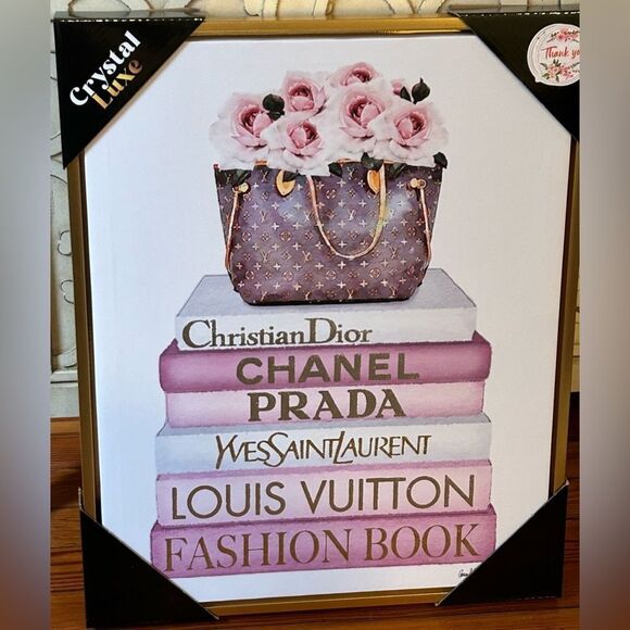 Amanda Greenwood | Other | Chanelprada Louis Vuitton Dior Home Decor Picture Fashion Wall Art ...